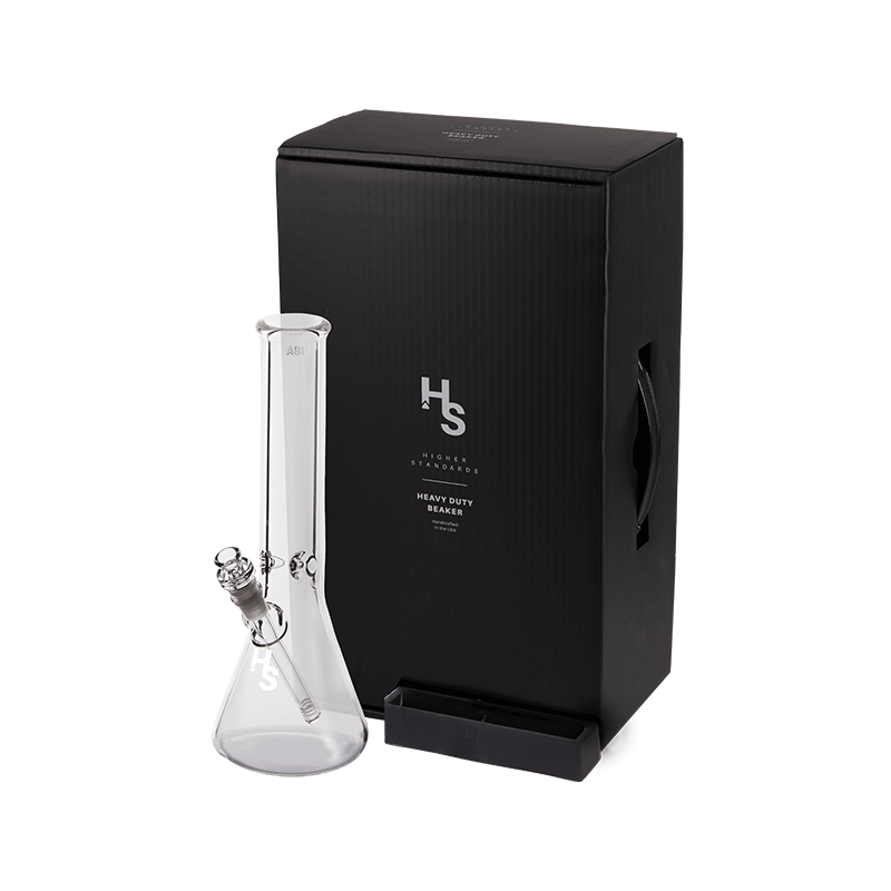 Higher Standards Heavy Duty Beaker | 7mm Borosilicate Glass Water Pipe ...